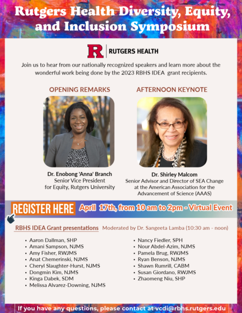 Rutgers Health DEI Symposium | Rutgers Health Faculty Affairs