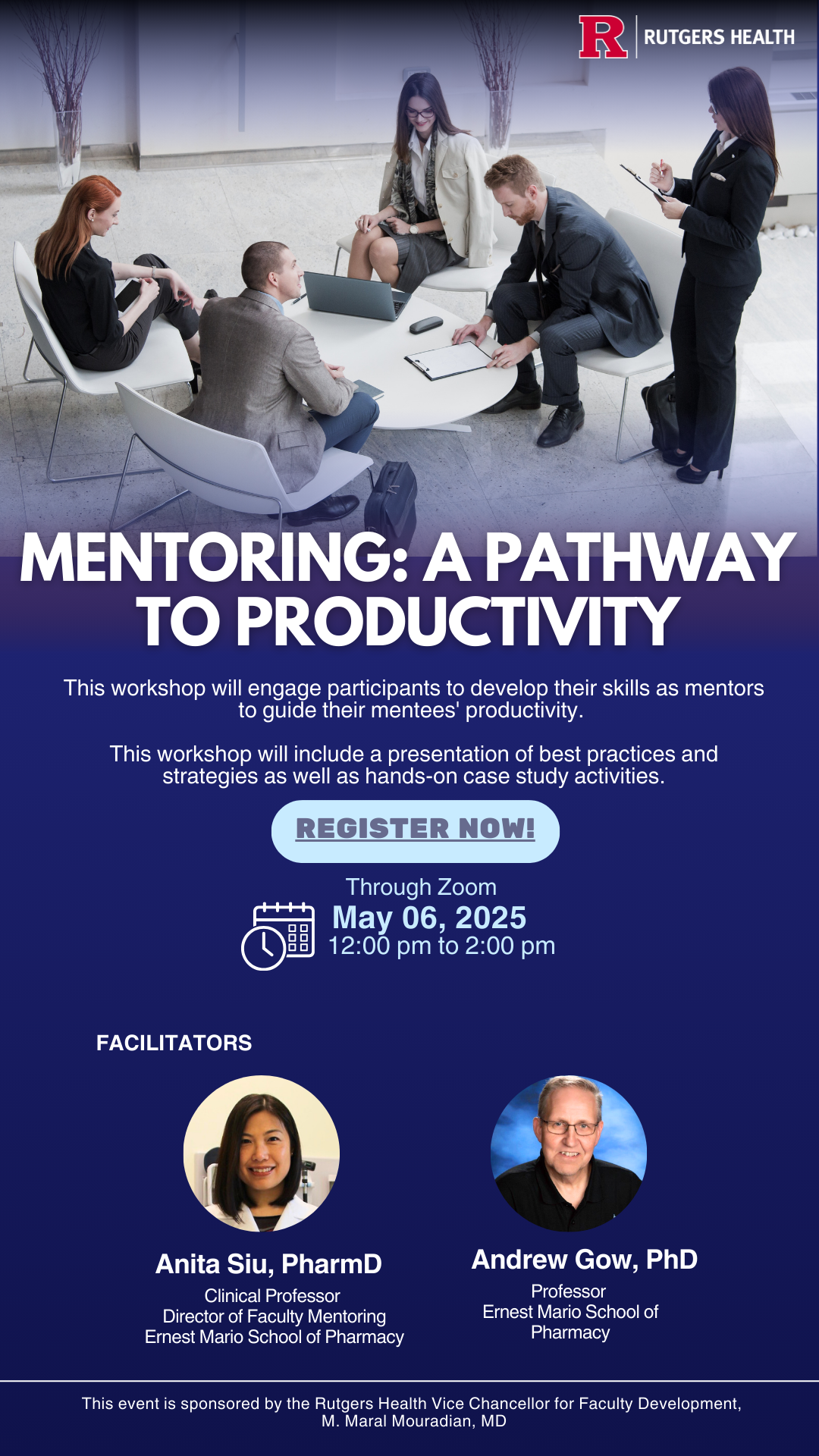 Mentoring Pathway to Productivity | Rutgers Health Faculty Affairs